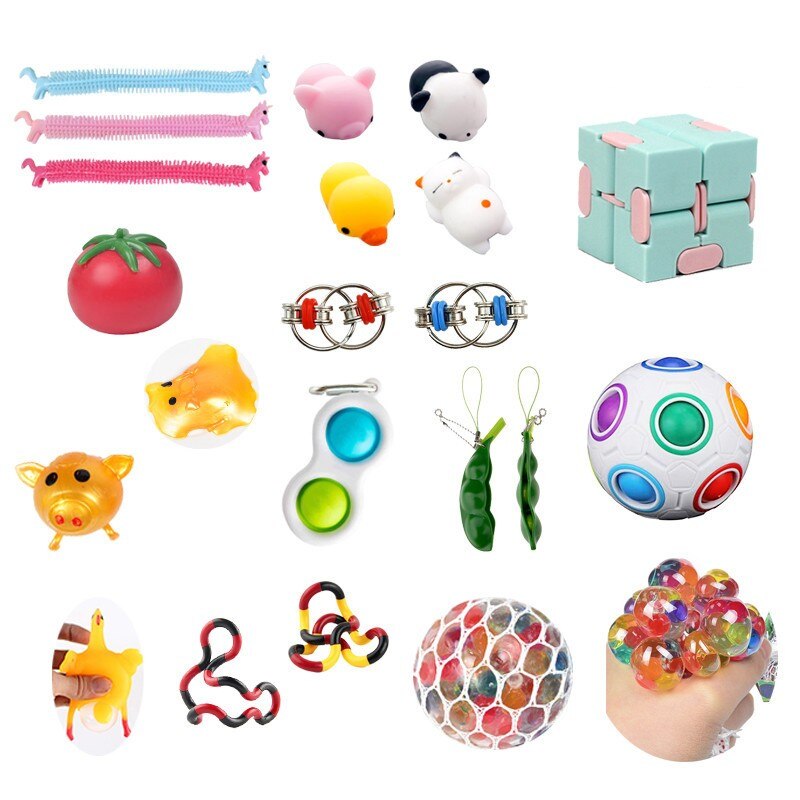 A Pack Fidget Sensory Toy Set Stress Relief Toys f... – Vicedeal