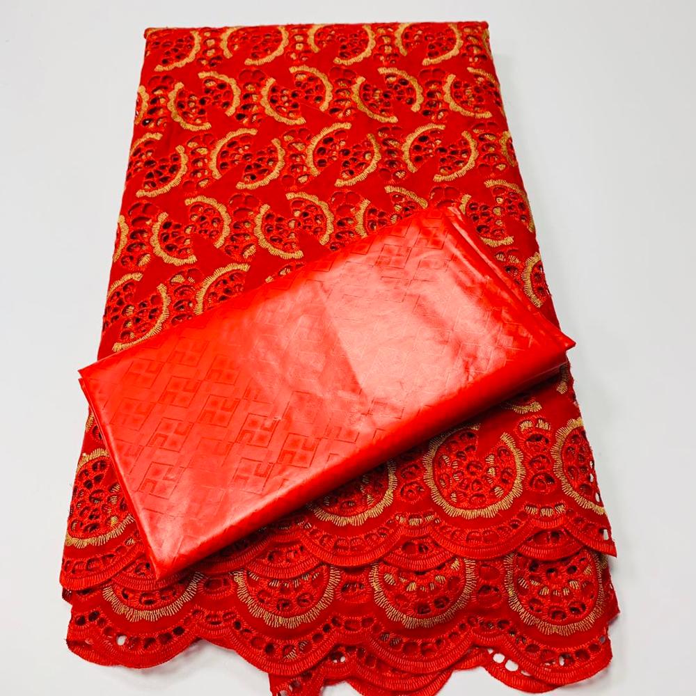 swiss lace fabric 2.5yards +2.5yards bazin riche f... – Grandado