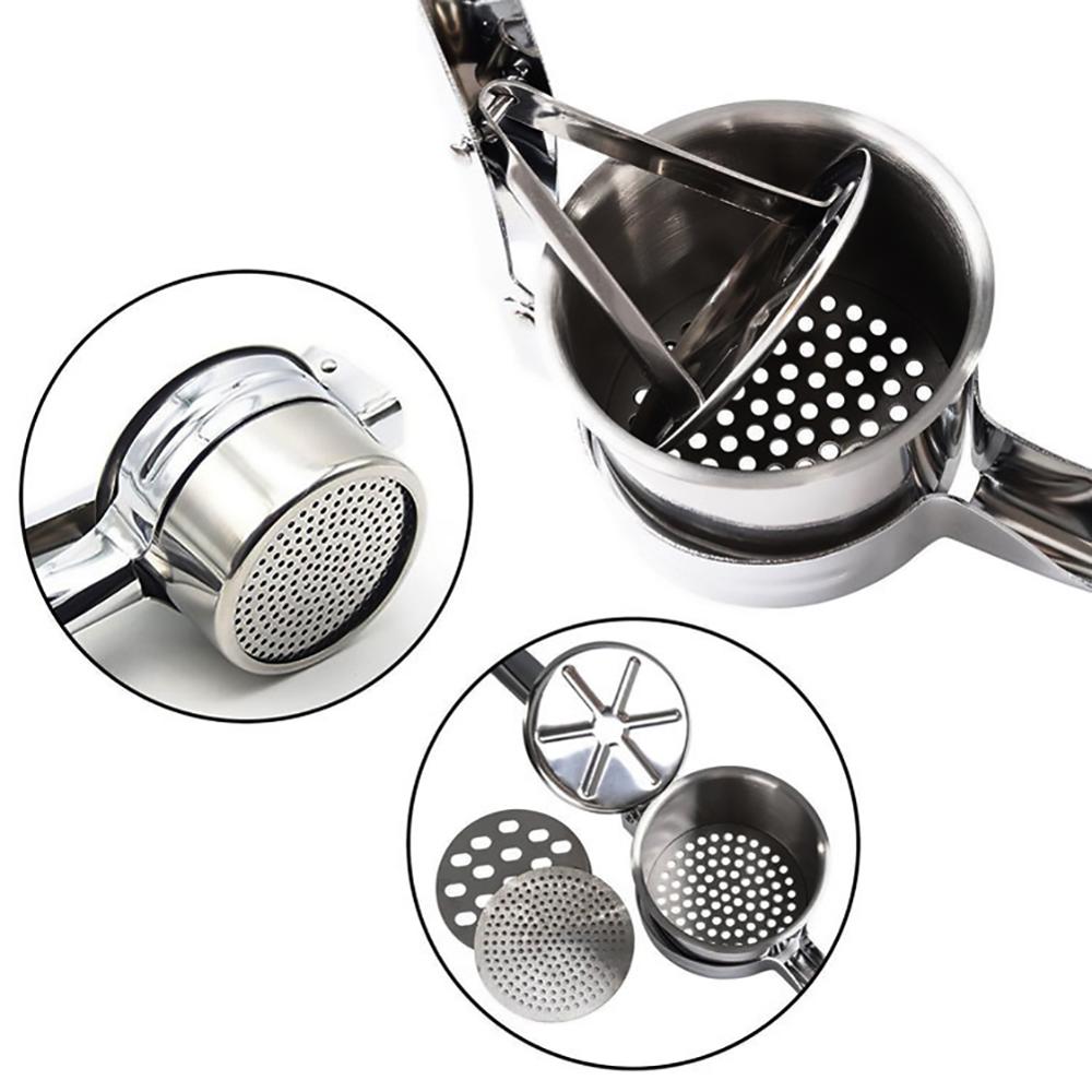 Stainless Steel Puree Garlic Presser Kitchen Tools... – Grandado