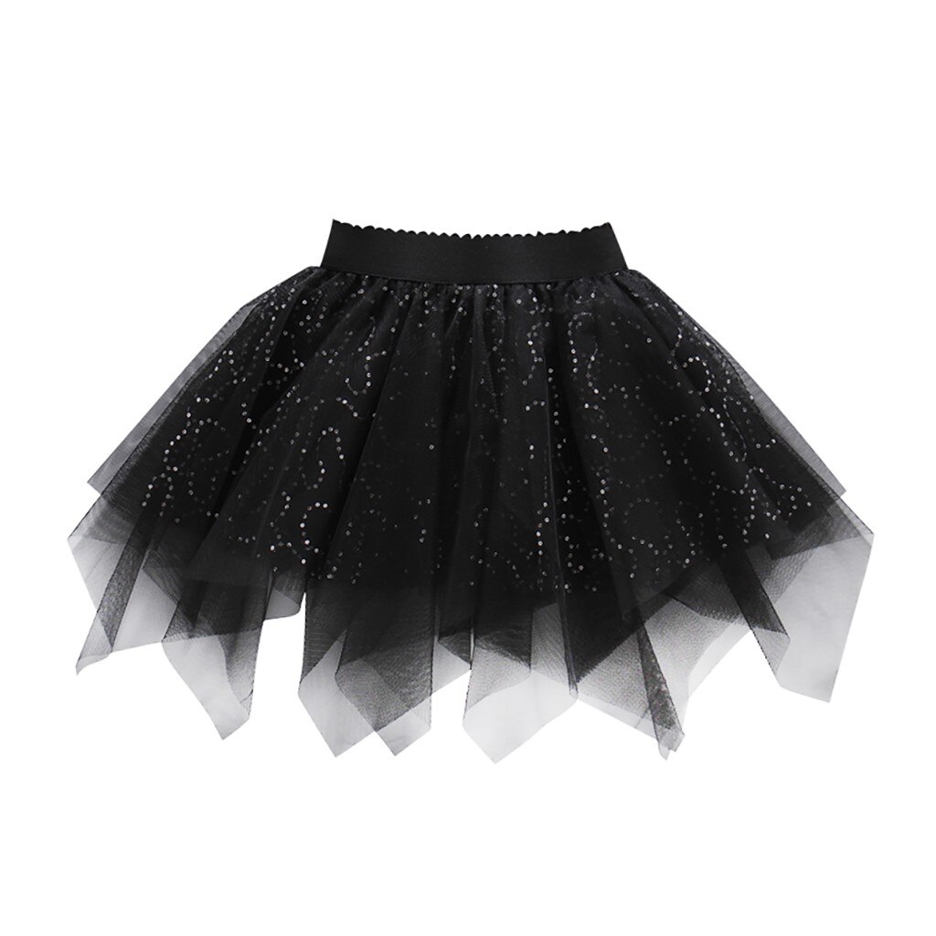 TUTU mini skirt Girl Children Sequin Boll Gown Mes... – Grandado