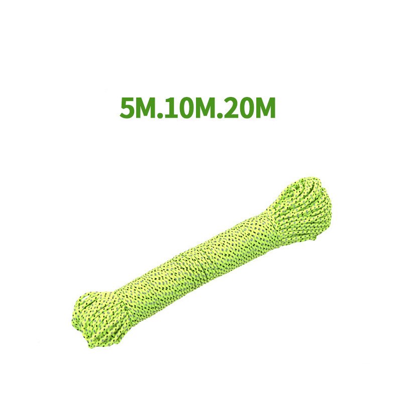 5 10 20 Meter 2.5mm Reflective Tent Rope Fluoresce... – Grandado