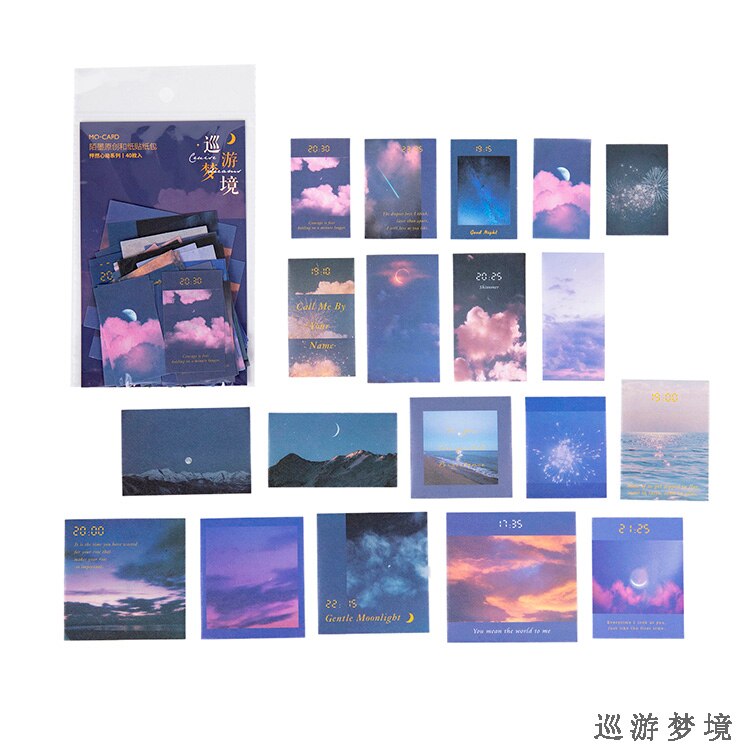 40pcs/set INS Travel Sticker Journal Decorative St... – Grandado