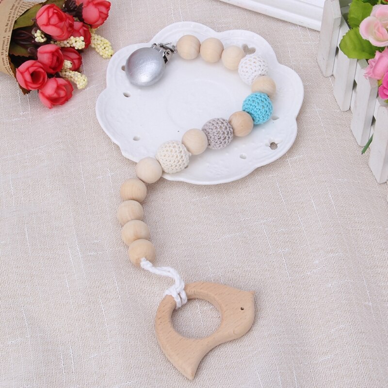 Baby Hout Fopspeen Clip Hanger Natuur Houten Tandj... – Grandado