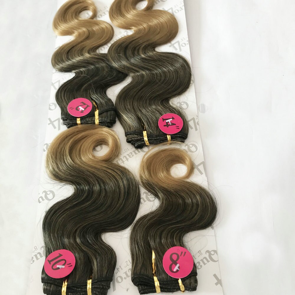 Adorable Ombre color Body wave synthetic packet ha... – Grandado