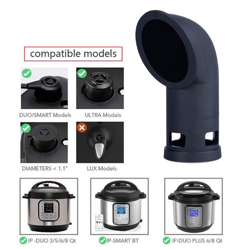 Silicone Steam Release Diverter Power Pressure Coo... – Grandado