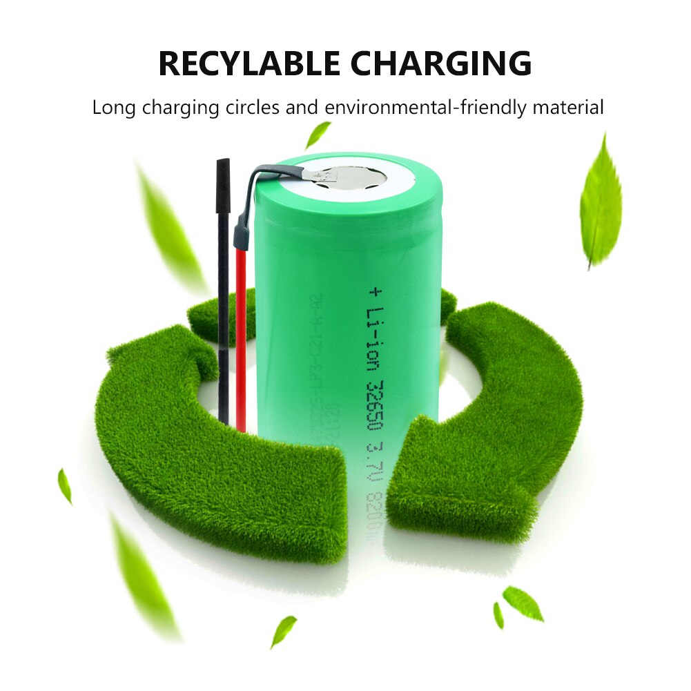 32650 Li-ion Battery Backup Power batteries 3.7V 8... – Vicedeal