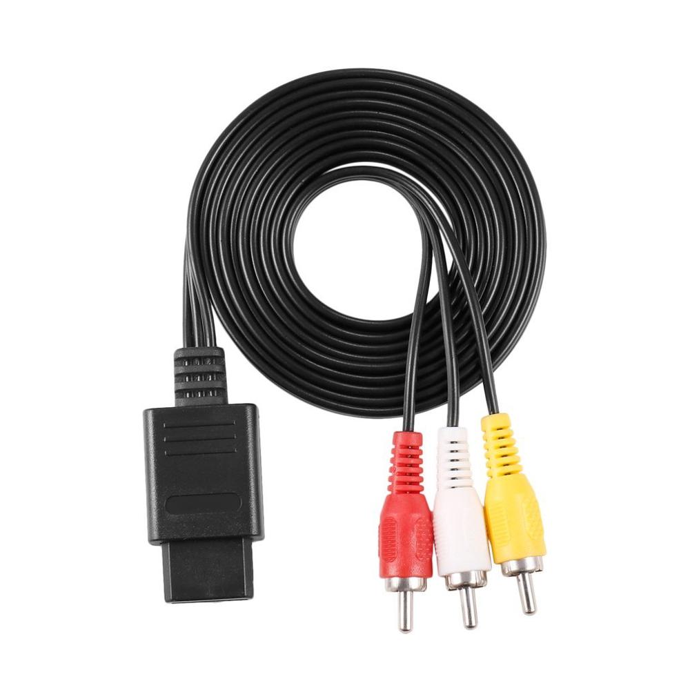 1.6M RCA AV Cable For Nintend 64 TV Audio Video St... – Grandado