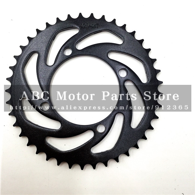 428 Keten tandwiel 41 tand 76mm center gat om fitt... – Grandado