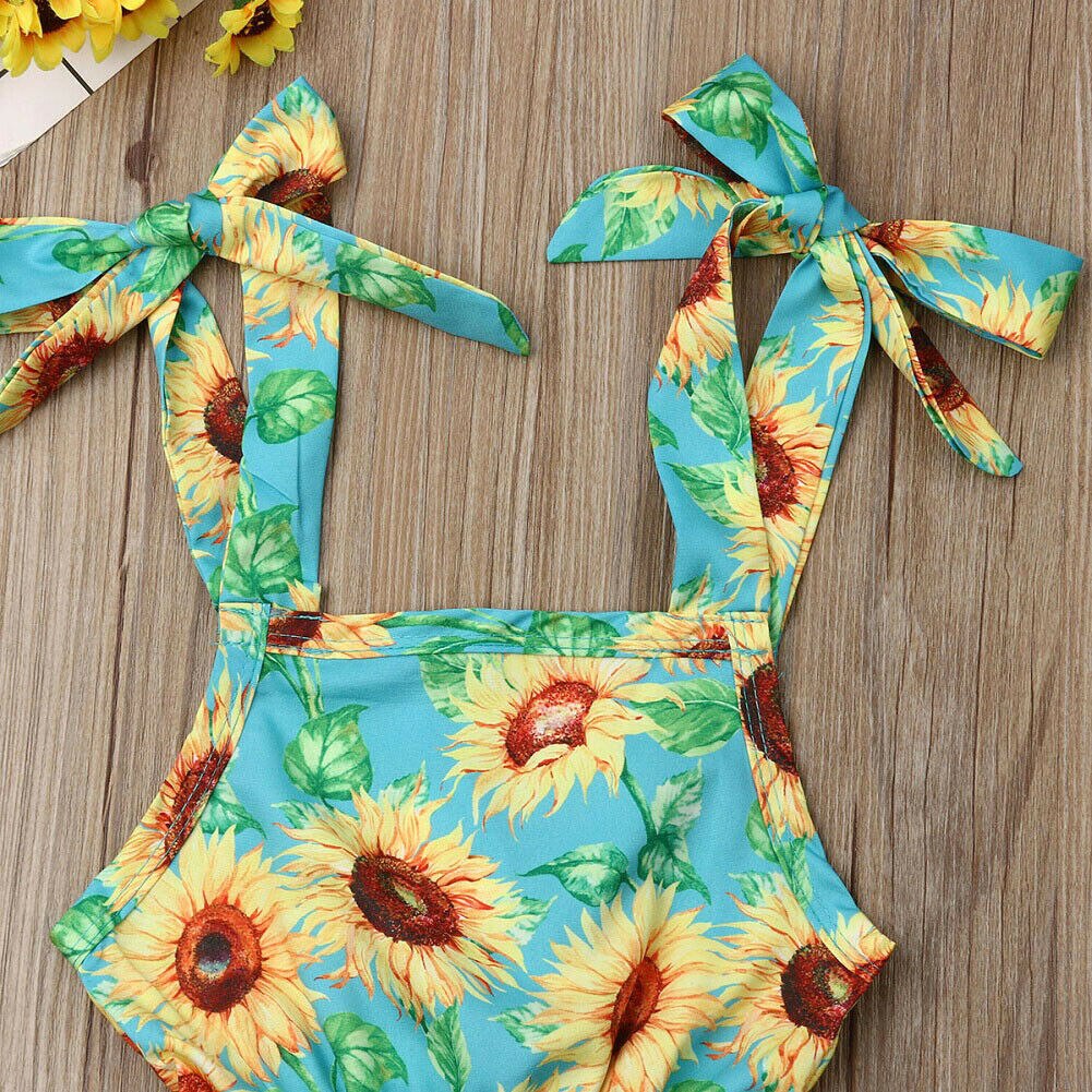 Boho Neugeborenen Baby Mädchen Dasiy Kleidung Gurt... – Vicedeal