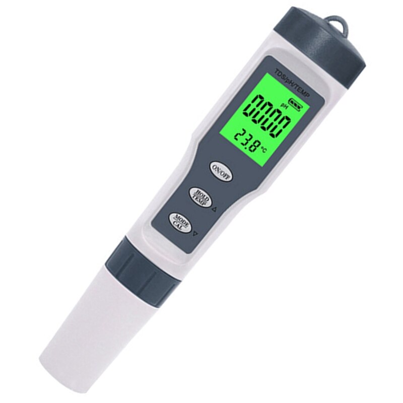 Drie-In-een Ph Meten Pen Meter Zuurgraad Meter Tds... – Grandado