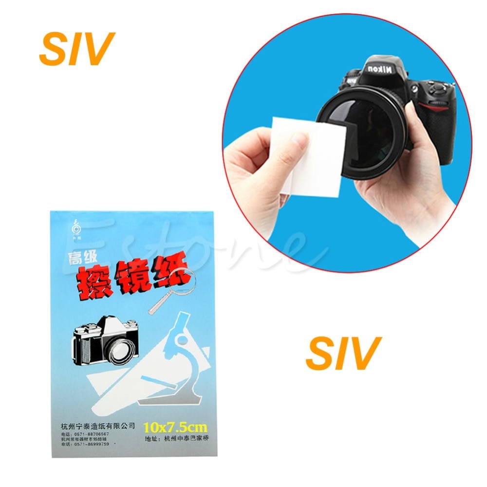 SIV SIV 1pc 50 Sheets Soft Camera Lens Optics Tiss... – Vicedeal