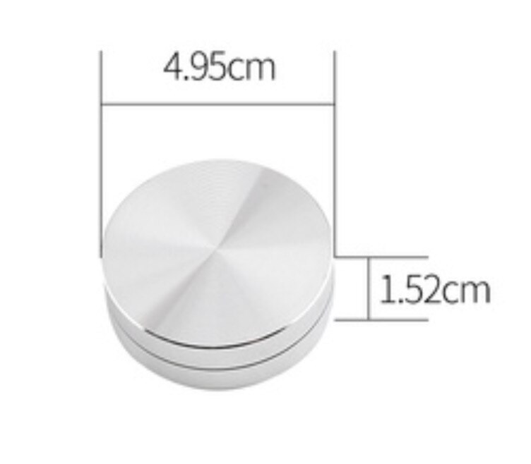 2pcs Diameter:50mm Mini Aluminum Alloy Turntable B... – Grandado