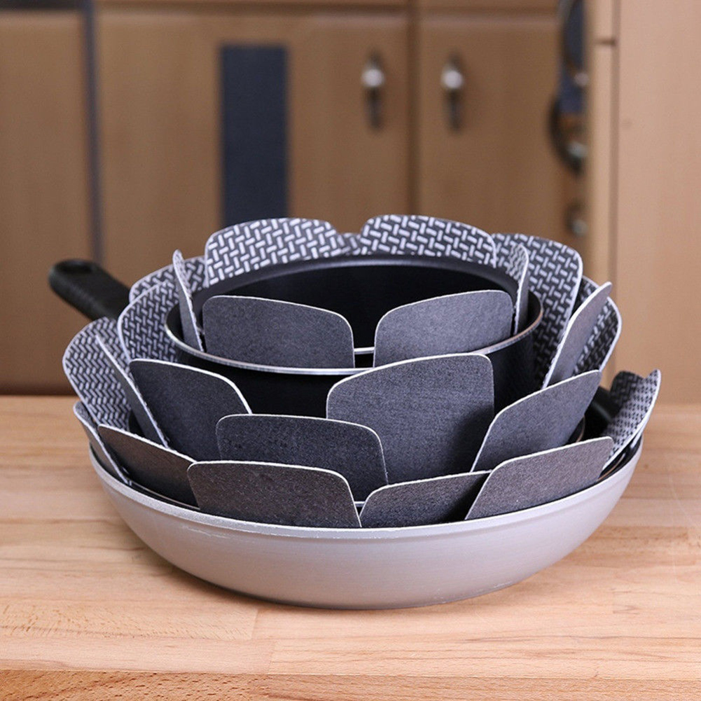 3Pcs Felt Placemat Pot Pan Protector Separator Mat... – Grandado