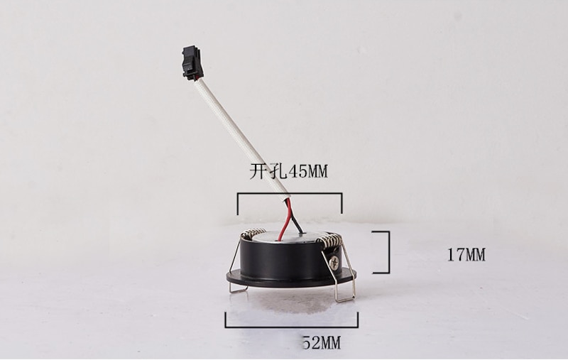 110V 220V LED Mini plafond LED spot light lamp dim... – Grandado