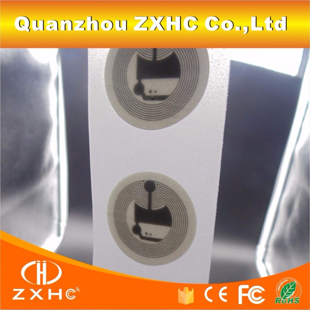 (50PCS/LOT) 25mm Ntag 213(203) White NFC Stickers ... – Vicedeal