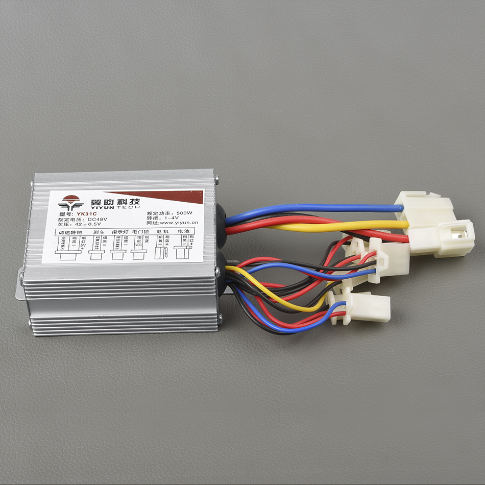 24V/36V/48V 500W YIYUN YK31C Brushed Controller Fo... – Grandado