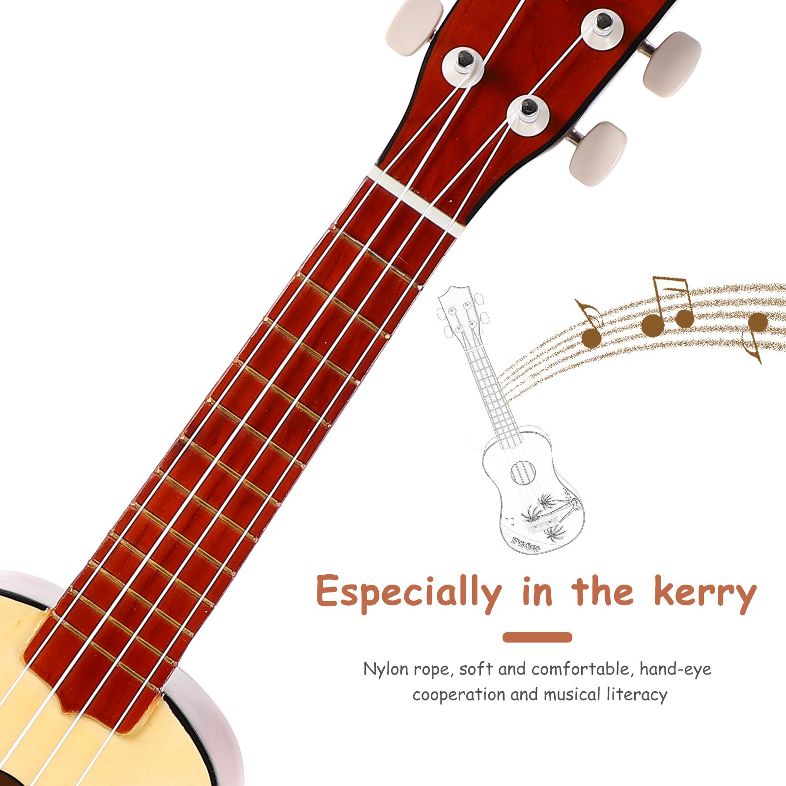 1pc Unique Stringed Instrument Simple Ukulele Inch... – Grandado
