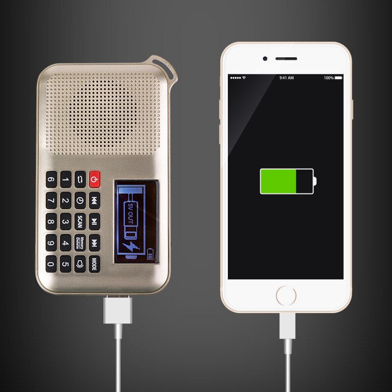 Mini Solar Power Speaker Mp3 o Music Player with L... – Vicedeal