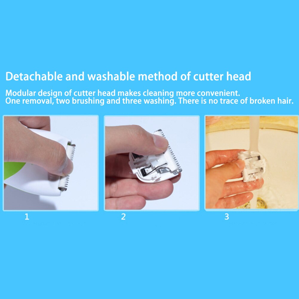 Barbermaskin baby hår trimmer elektrisk klipper ma... – Grandado