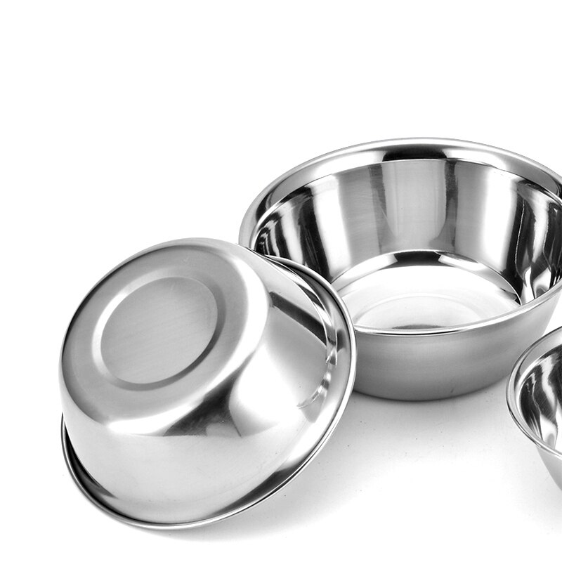 Dressing bowl thickened 304 stainless steel medici... – Vicedeal