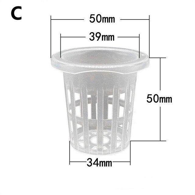 10Pcs/set Hydroponic Colonization Mesh Pot Net Cup... – Grandado