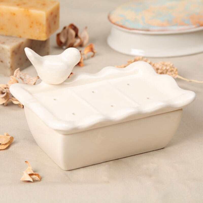 European Style Portable High-grade Ceramic Soap Bo... – Vicedeal