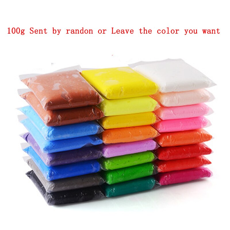 100g Children's handmade colorful clay 24 colo... – Grandado