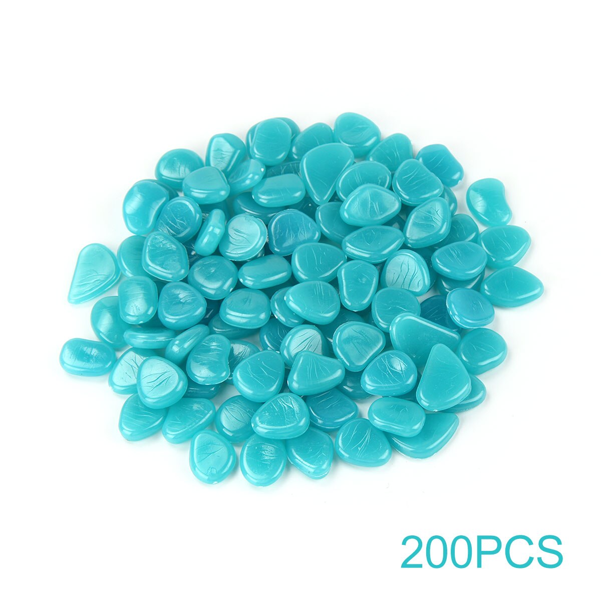 200Pcs Luminous Stones Man-made Pebble Glow Dark G... – Vicedeal