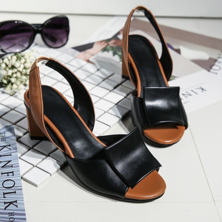 Big Size 34-43 Slingback Sandals Women Brand Mixed... – Grandado