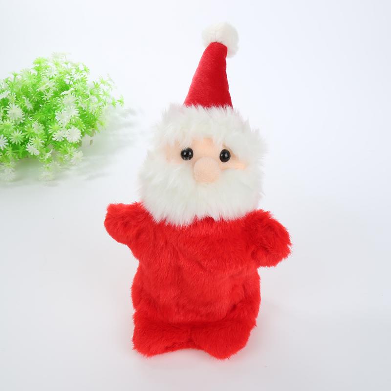 Santa Claus Hand Puppet Doll Pretend Performance C... – Grandado