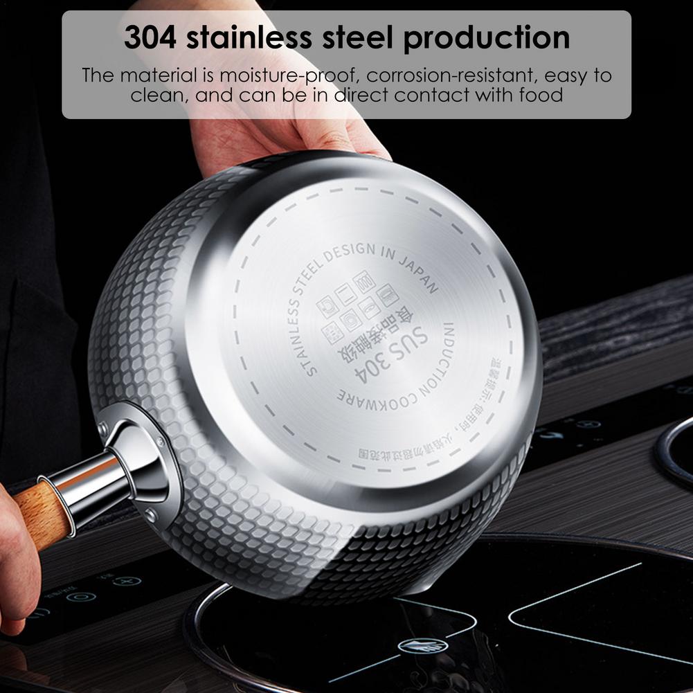 Sauce Pan With Lid Kitchen Cooking Soup Pot For Ve... – Grandado