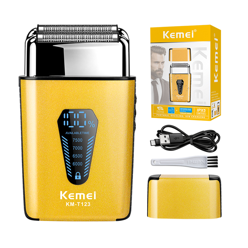 Kemei KM-T123 Beard Trimmer Shaver Portable Electr... – Grandado
