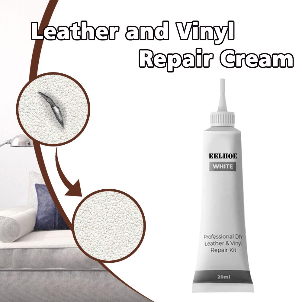 Zwart Leer En Vinyl Reparatie Kit-Meubels, Bank, A... – Grandado