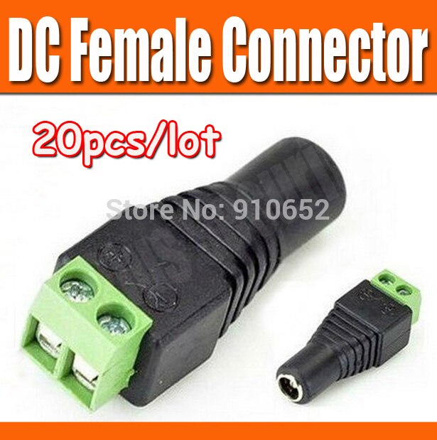 DC Female Connector DC Power Jack Plug cable Conne... – Vicedeal