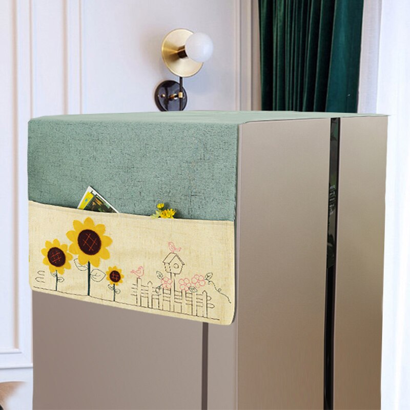 Double door refrigerator dust cover refrigerator c... – Grandado