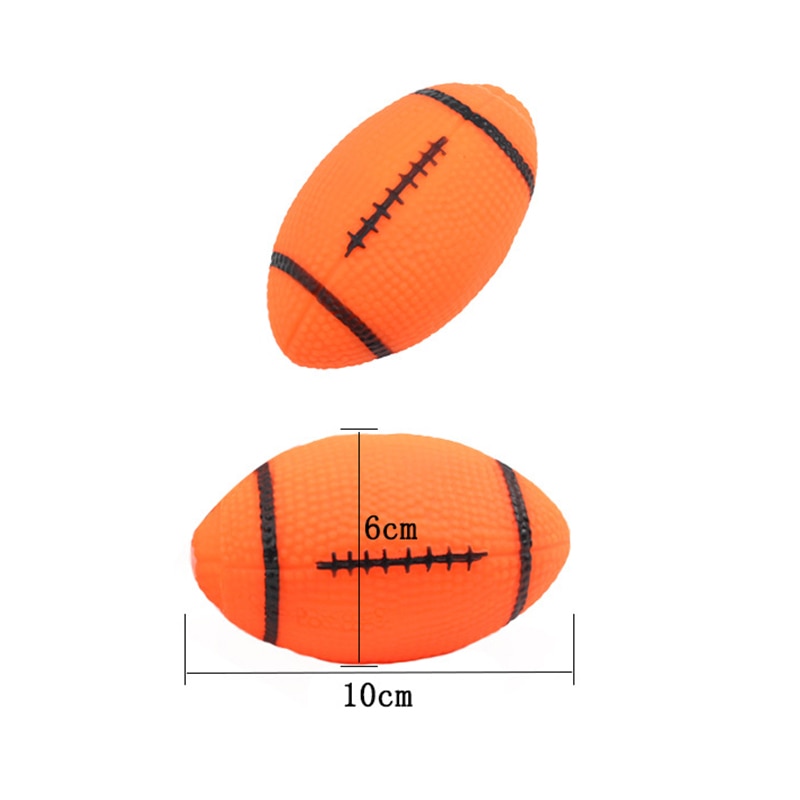 1 Piece Rubber Pet Dog Toy Funny Kids Pet Dog Oval... – Grandado