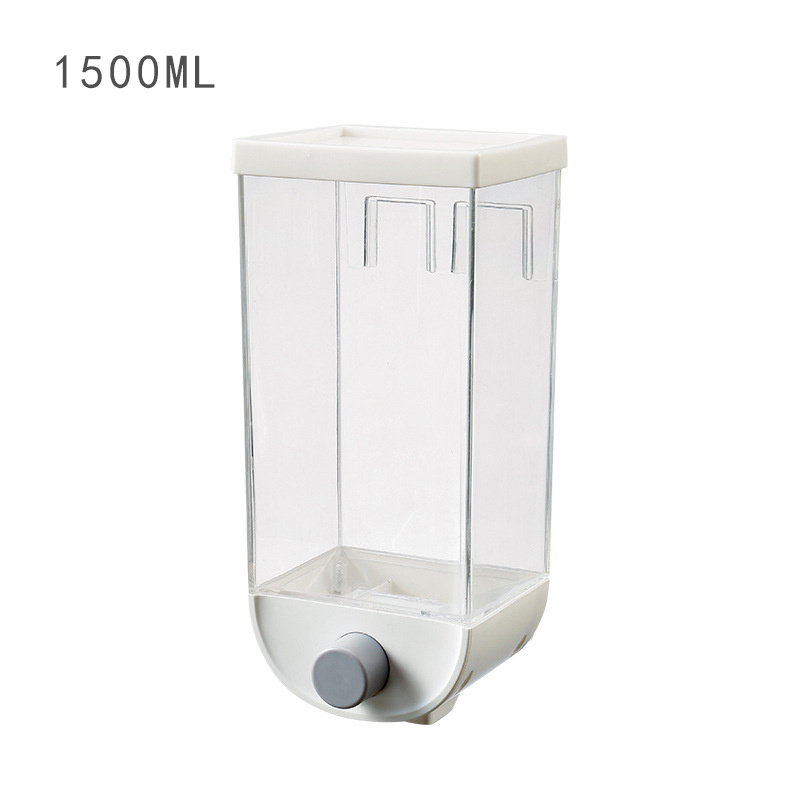 1000/1500ML Wall-mounted Storage Tank Food Cereal ... – Grandado