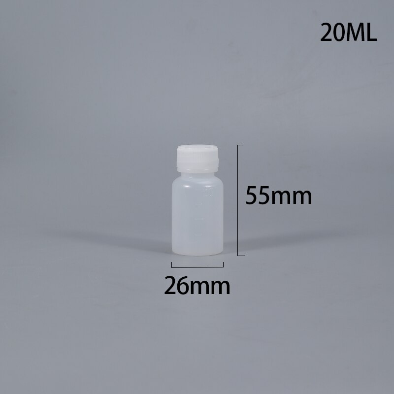 10 Pcs 20Ml Ronde Plastic Fles Met Schaal Food Gra... – Vicedeal
