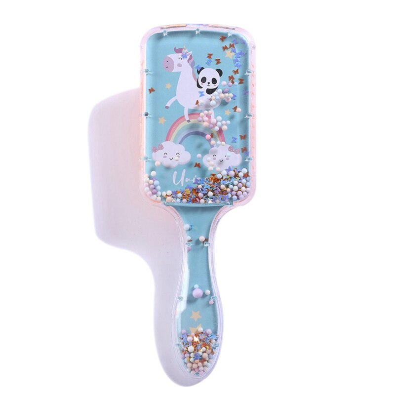 Cartoon Rainbow Unicorn Panda Hair Brush Air Cushi... – Vicedeal