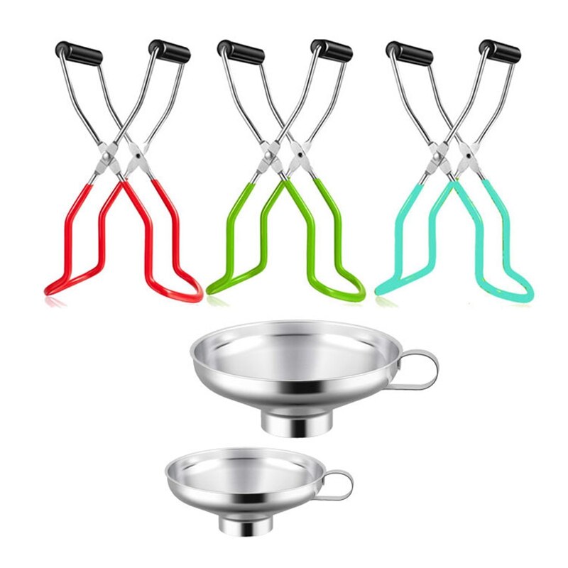 Canning Jar Lifter Tongs Stainless Steel Jar Lifte... – Grandado