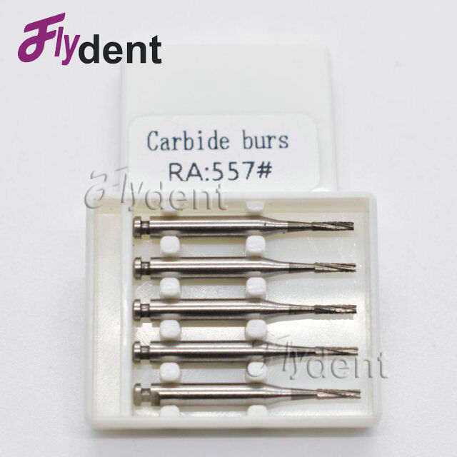 5 Pcs Dental product RA Fissure bur dental Lab low... – Grandado