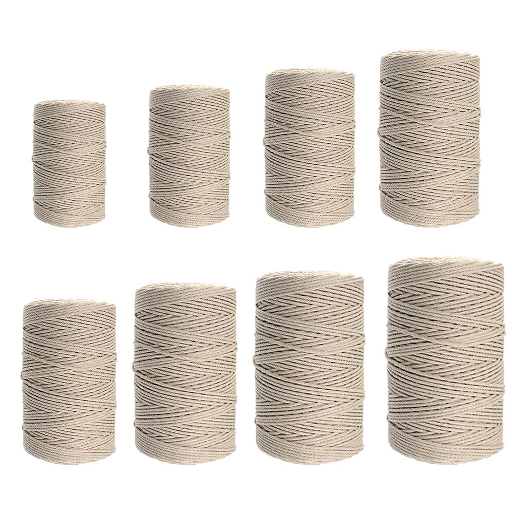 1 Roll Macrame Koord Touw Twisted String Katoenen ... – Vicedeal