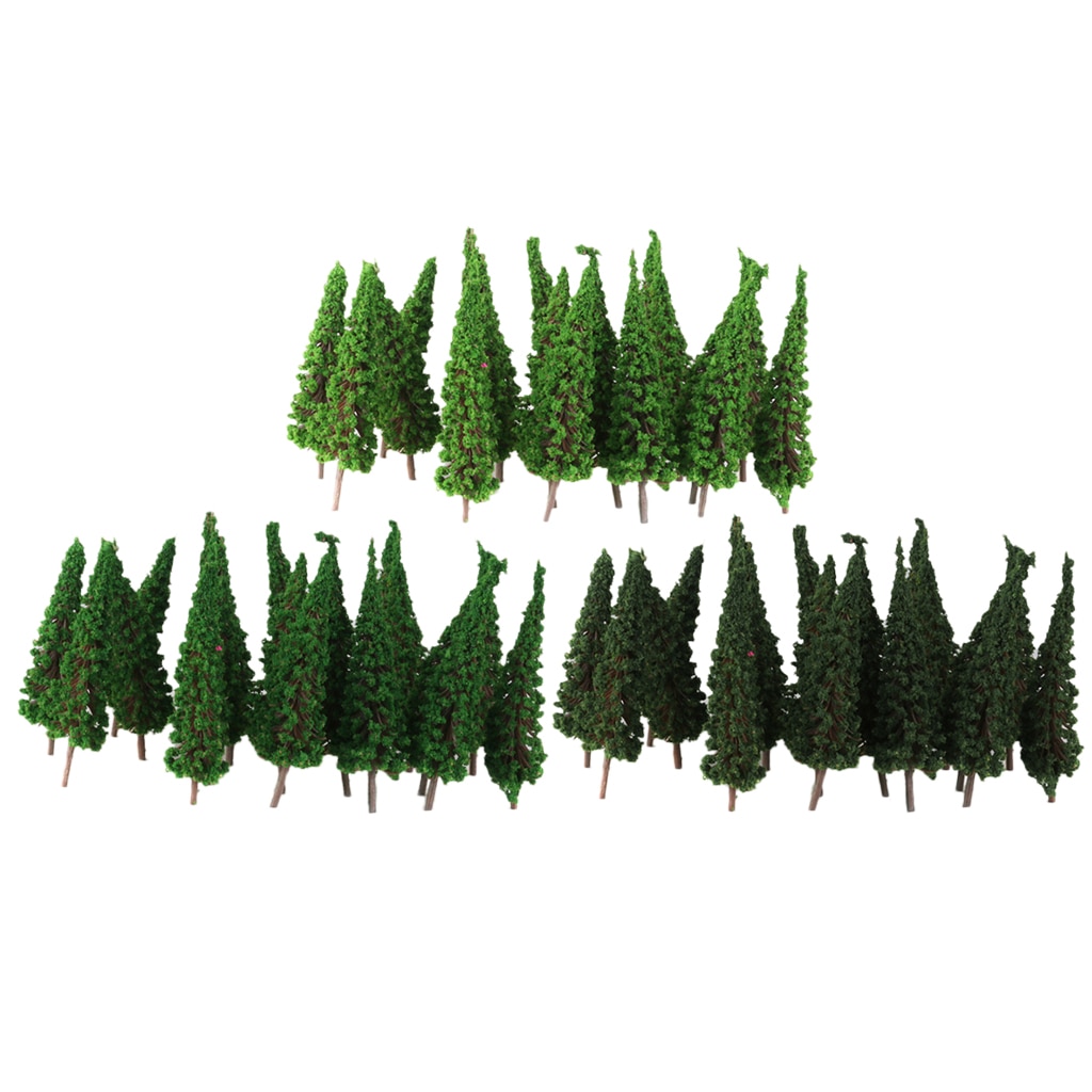 150 HO Scale Cedar Model Trees Train Railway Diora... – Vicedeal