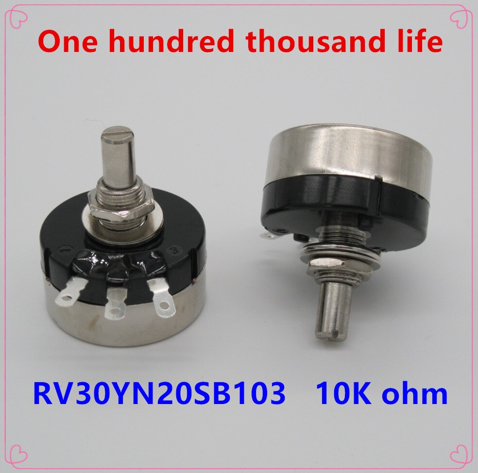 2pcs RV30YN20S B103 3W , 10k ohm Adjustable Resist... – Grandado