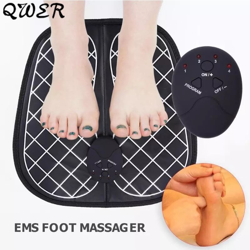 Smart Elektrische Ems Foot Massager Mat Pad Voeten Grandado