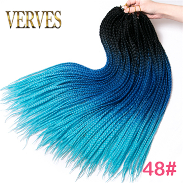 VERVES Crochet braids 7 pack 24 inch box braid 22 ... – Grandado