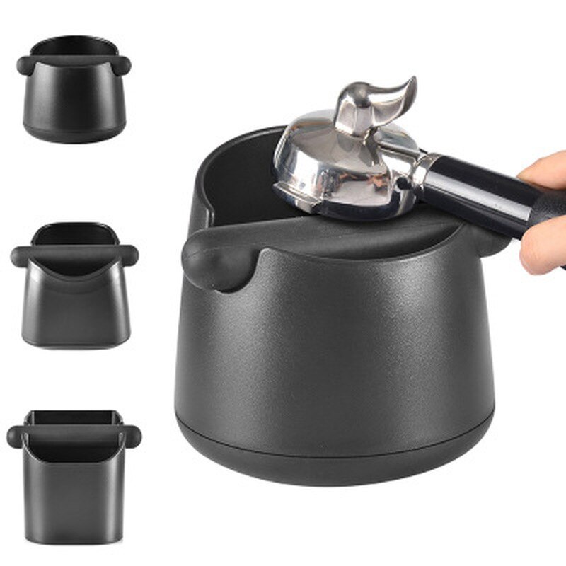 Black Coffee Grind Knock Box And Shock-Absorbent E... – Grandado