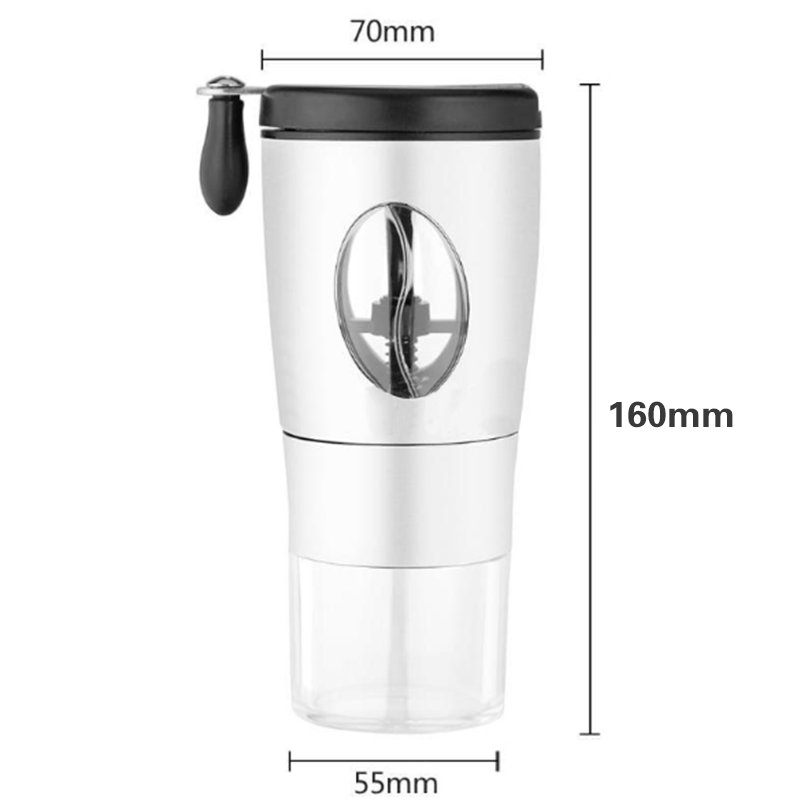 Hand Crank Coffee Grinder Stainless Steel Beans Ma... – Vicedeal