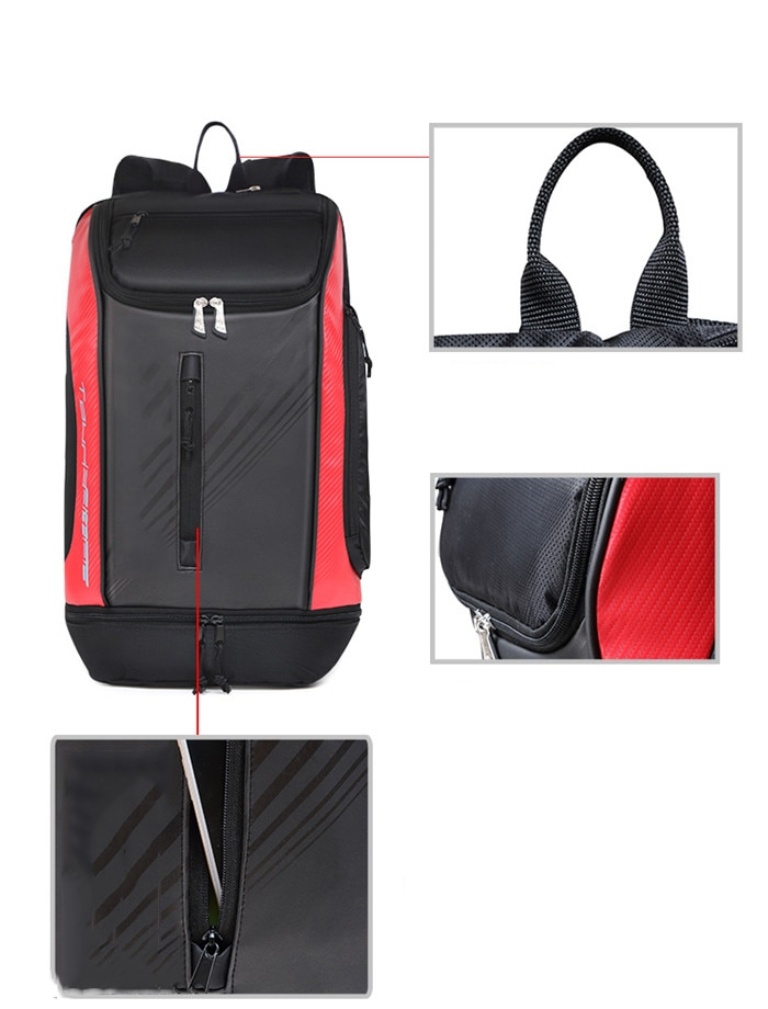 Head Tennis Bag Sports Badminton Backpack With Sho... – Vicedeal