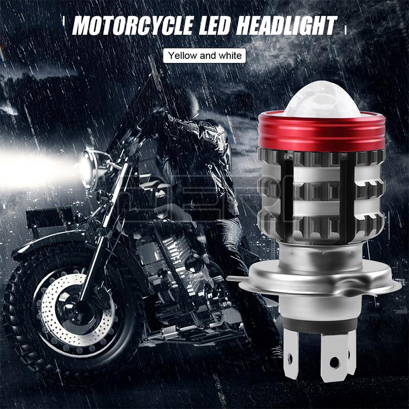 Motorfiets Led Koplampen Met Angel Eye H4 BA20D Su... – Vicedeal
